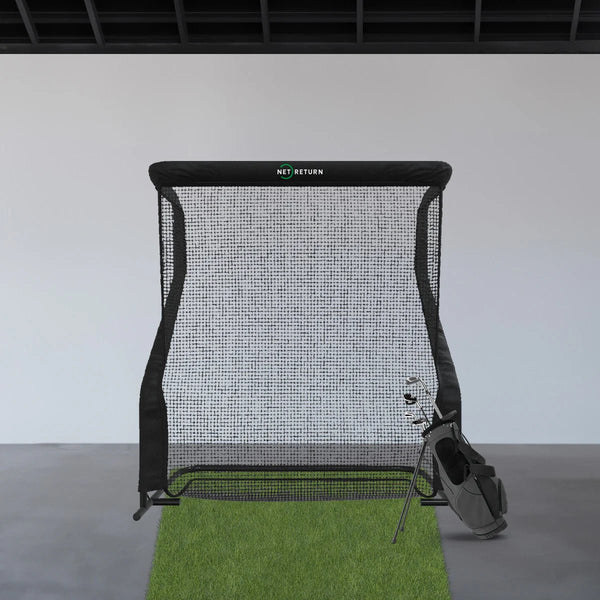 The Net Return: Pro Golf Net and Mat - Golf Simulators Direct